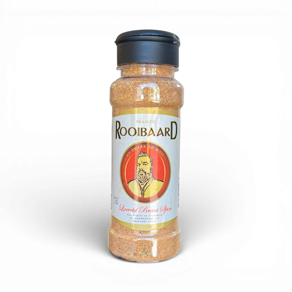 Rooibaard Laeveld Braai Spice - 170g | Authentic South African ...