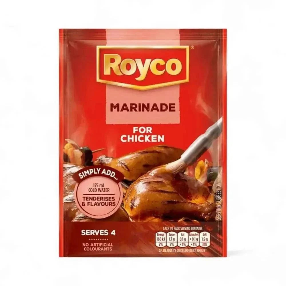 Royco Marinade Dry Chicken 39g - Perfect for Braais & South African ...