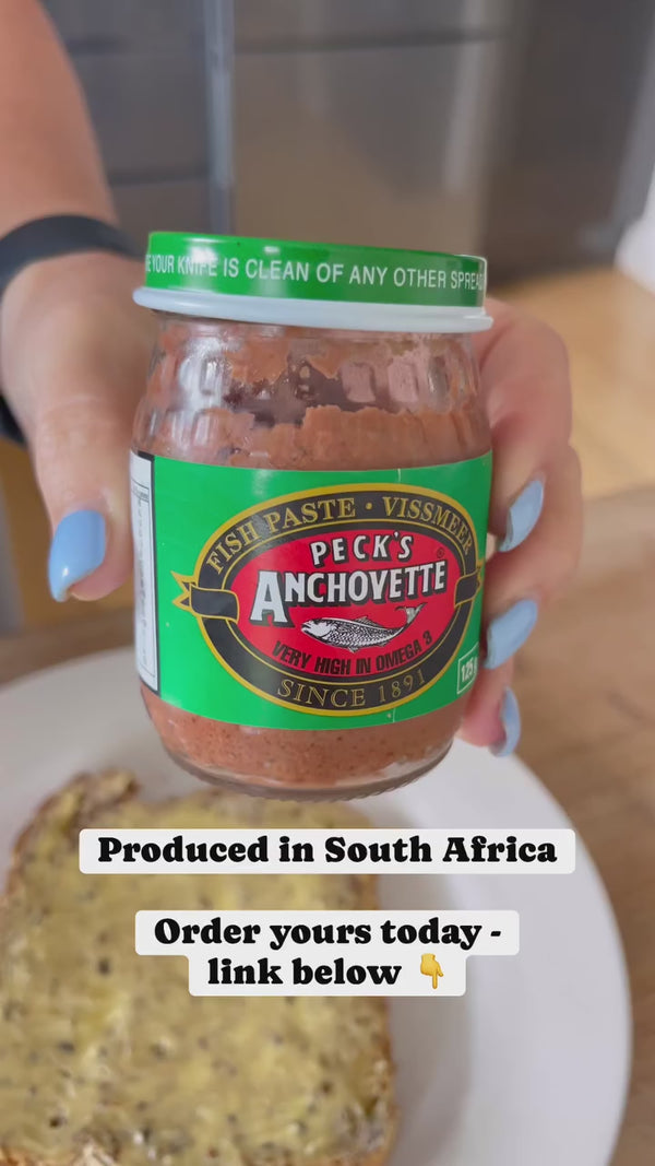 Peck's Anchovette Fish Paste - Rich & Savory 225g | Healthy Nutritious ...