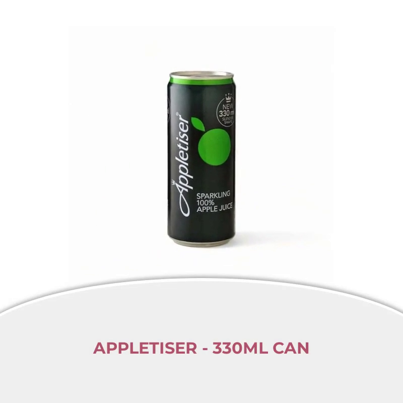 Appletiser Apple Sparkling Drink 330ml Can - Refreshing South African ...